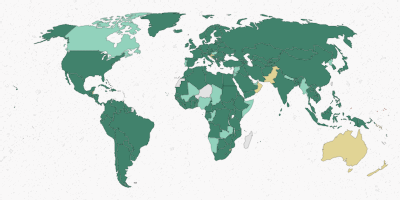 Child Labor Today Map